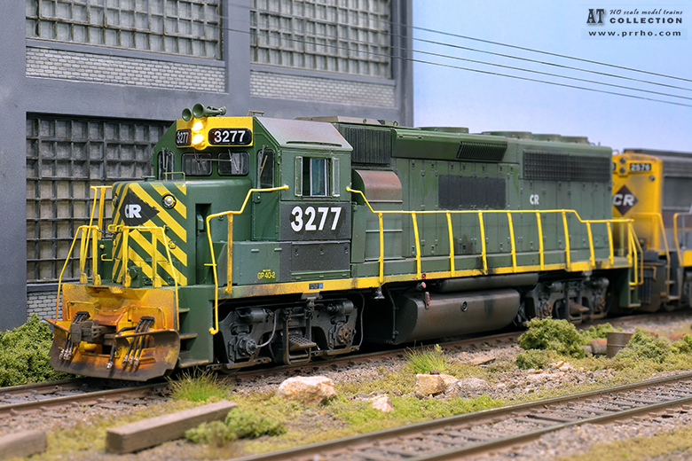 EMD GP40-2 - PRRHO.com Professional Model Trains